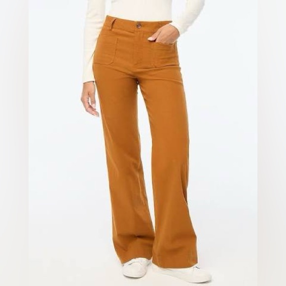J. Crew | Pants & Jumpsuits | Nwt J Crew Lizzie High Rise Wide Leg ...